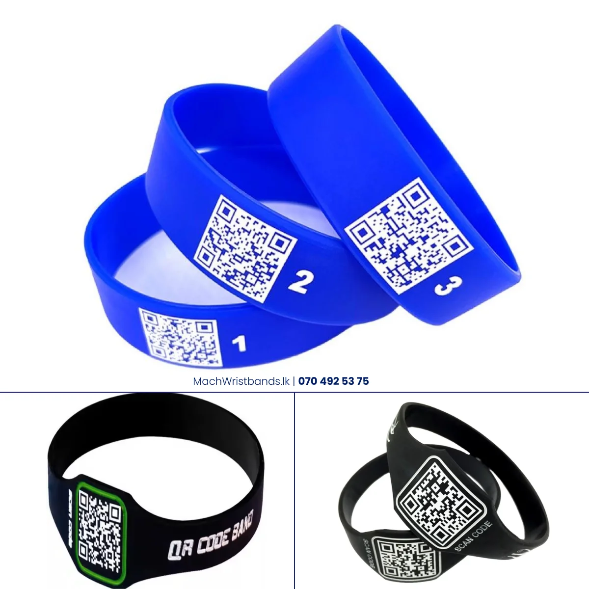 Buy Custom Silicone Wristbands in Sri Lanka | Best Prices
